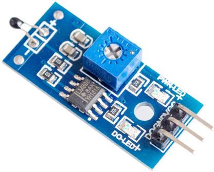 SHOKITECH 3 Pin NTC Thermistor Temperature Sensor Module Electronic ...