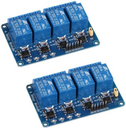 Yantram 4 Channel 5V Relay Module with Optocoupler Electronic ...
