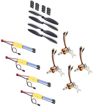 INVENTO 4Pcs 1000KV BLDC Brushless Motor + 30A ESC + 1145 11x4.5 11 ...