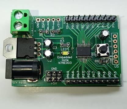 embedded N76E003 Micro Controller Board Electronic Hobby Kit Price in ...