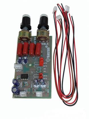 RS SATRON Bass Treble Pre-Amplifier Board Inbuilt Potentiometer work ...