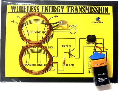 Genescribe Wireless Energy Power Transmission Working Model Physics ...