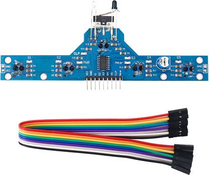 Electronic Spices BFD-1000 5 channel line follower sensor module ...