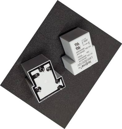 INVENTO 10pcs 12V DC Relay 6 Pin 12V 30A T Shaped PCB Mount Relay SPDT ...