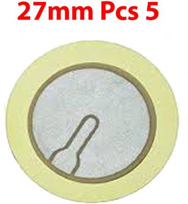 ELPH Piezoelectric Sensor/Buzzer/Transducer/Disc 27Mm Piezo - Set Of 5 ...