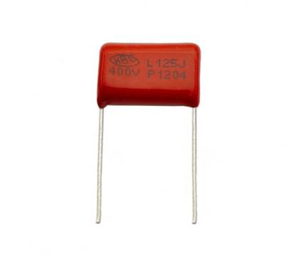 uneeds 125j 400v polyester film capacitor pack of 5 Electronic ...