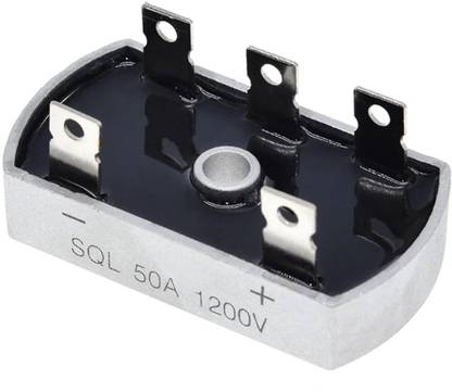 amiciSmart 3-Phase Bridge Rectifier with Aluminum Case, 50A 1200V AC to ...