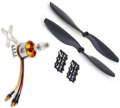 INVENTO 1pcs 1045 propeller + 800KV BLDC Brushless Motor A2212 For ...