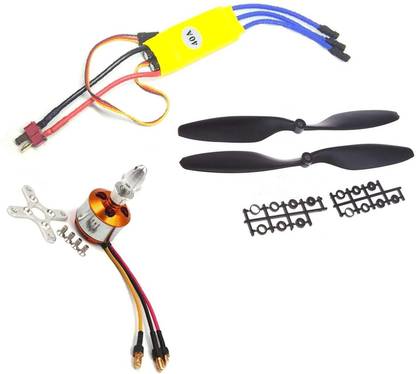 INVENTO 1Pcs 800KV BLDC Brushless Motor + 40A ESC + 10inch Propeller ...