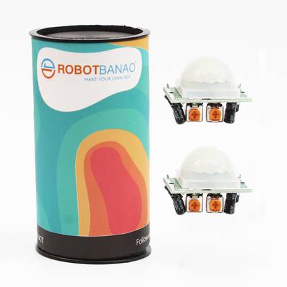 Robotbanao KG001 HC-SR501 PIR Motion Sensor PI Pyroelectric Infrared Module, Pack of 2 ...