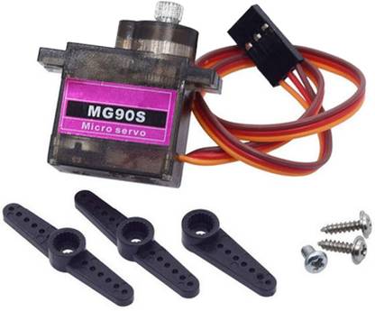 NEBULARCTECH Premium Quality MG90 Metal gear Servo motor Educational ...