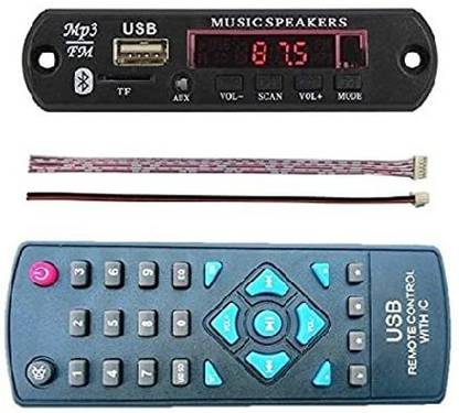 ERH India Bluetooth FM AUX Card Playing music files from compatible ...