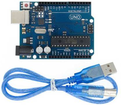 SHOKITECH Arduino UNO R3, ATMEGA16U2 ATMEGA328P, Development Board with cable Micro Controller ...