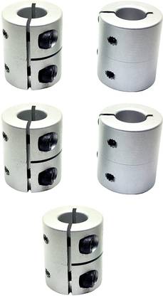 INVENTO 5Pcs 12x12mm Motor Jaw Shaft Coupler Aluminum 12mm to ...