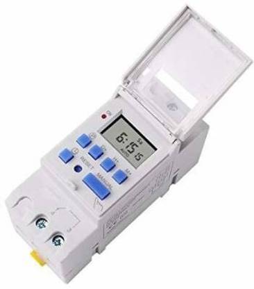 Real Instruments THC15A Daily/Weekly Digital Timer Switch DIN Rail ...