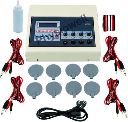 Narayani physio Physiotherapy Machine Electrotherapy Combo 4 Channel ...