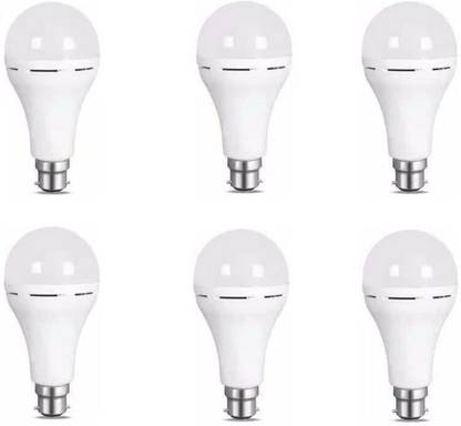 Gold Nation 12W Inverter LED AC-DC Bulb Emergency Light Rechargeable 4 ...