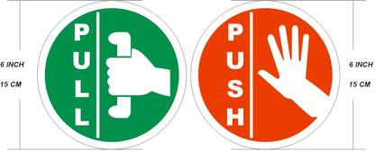 MOHAN AGENCIES PUSH / PULL Emergency Sign Price in India - Buy MOHAN ...