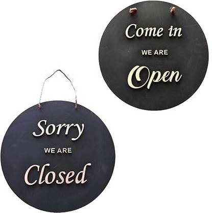 JD Multi ACRYLIC OPEN / CLOSE Emergency Sign Price in India - Buy JD ...