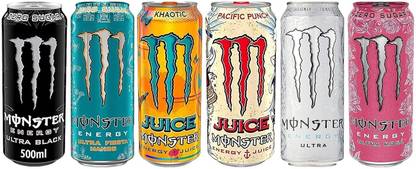 Monster Variety Pack Energy Drink Price in India - Buy Monster Variety ...