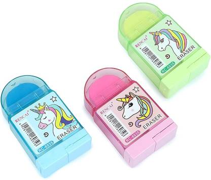 Flipkart.com | fixer Unicorn 2 In 1 Sharpener with Eraser Single blade Sharpeners
