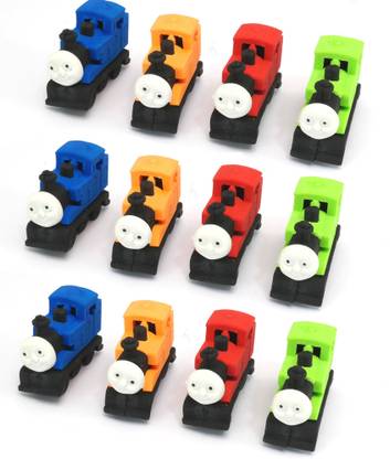 Flipkart.com | AncientKart Fancy Eraser Train Style set of 12 Non-Toxic ...