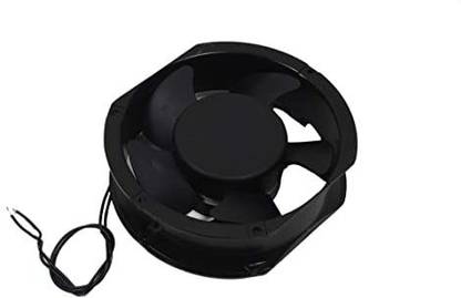 Rexnord 21725 A2 W - Exhaust Fan /Cooling Fan(6" x 6" Round, Black) 15 ...