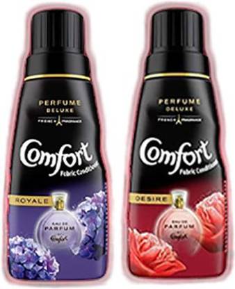 Comfort ROYALE & DESIRE FABRIC CONDITIONER 220ML EACH Price in India ...