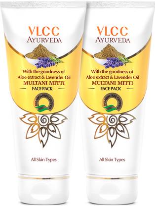 VLCC Ayurveda Multani Mitti Face Pack (Pack of 2) - Price in India, Buy ...