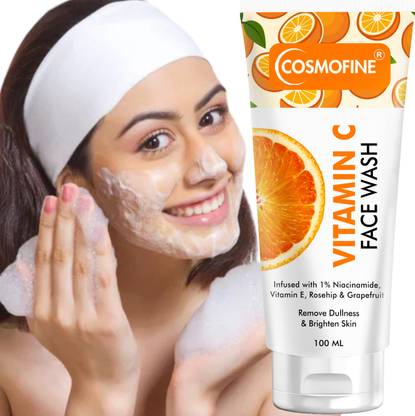 cosmofine Vitamin C Makes Skin Soft & Smooth Face Wash - Price in India ...
