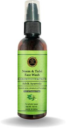 Advik Ayurveda Neem Tulsi Face Wash - Price in India, Buy Advik ...