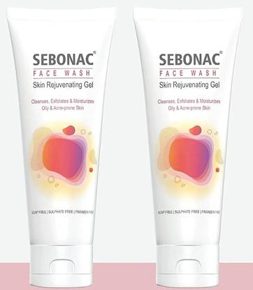 sebonac pack of 2 (75+75=150gm) Face Wash - Price in India, Buy sebonac ...