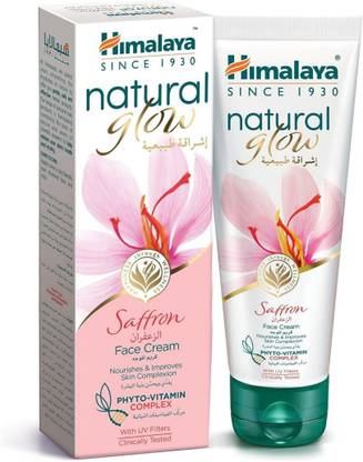 HIMALAYA Natural Glow Kesar Fairness Face Cream 50g - Price in India ...