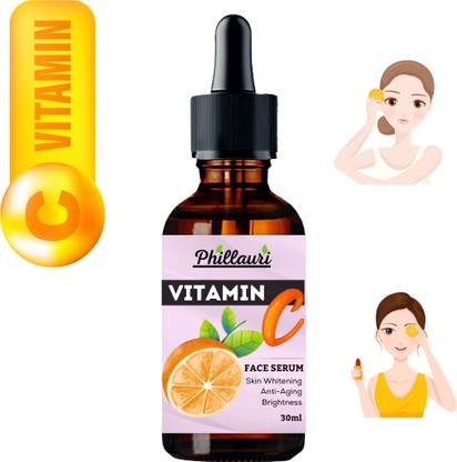 Phillauri Improved vitamin C Facial serum- For Anti Aging & Smoothening ...
