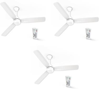 Crompton Energion Cromair Remote 5 Star 1200 mm 3 Blade Ceiling Fan ...