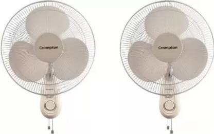 Crompton High_Flo Neo 400 mm-Pack of 2 400 mm 3 Blade Wall Fan Price in ...