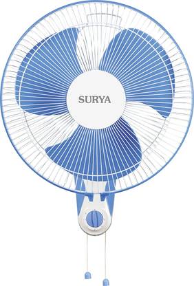 SURYA Surya RACE 400 mm Ultra High Speed 3 Blade Wall Fan Price in ...