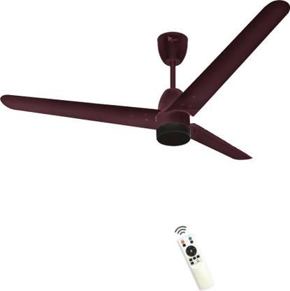 Syska EFFECTA 5 Star 1200 mm BLDC Motor with Remote 3 Blade Ceiling Fan ...