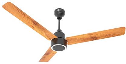 Orient Electric 1200mm Ecotech Prime BLDC 5 Star Rated Ceiling Fan With Remote Oak Wood with 1 ...