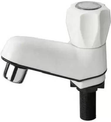 Qrocs PVC Plastic Pillar Taps For Bathroom Bib Tap Faucet Price in ...