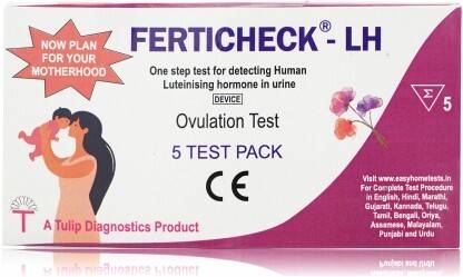 Ferticheck 5 mins Rapid Test Ovulation Kit Price in India - Buy ...