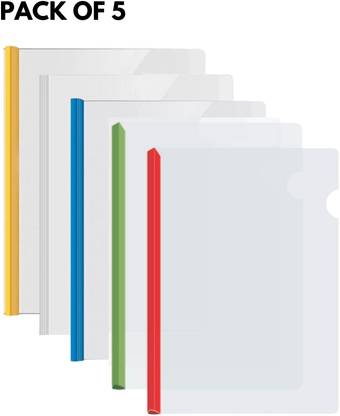Flipkart.com | UNIXAA Plastic Strip File A4 Cover - Strip File A4 Cover