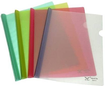 Flipkart.com | Green Leaves Plastic Sliding File A4 Size | Stick ...