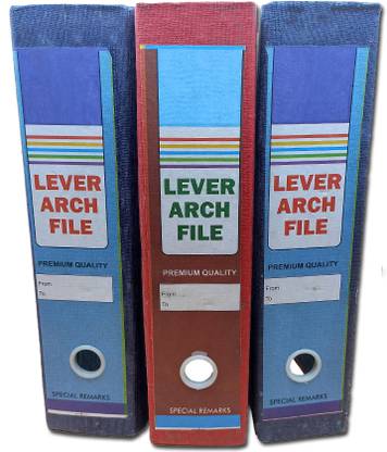 Flipkart.com | CRAFTWAFT Cardboard Lever Arch File,Box File for A4 ...
