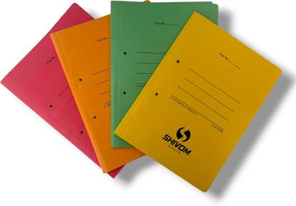 Flipkart.com | Shivom Cardboard SO03 SPRING FILE FOLDER - SO03 SPRING ...