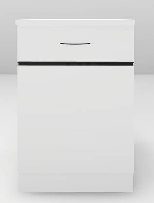 FIGO Pedestal Storage Unit with 1 Drawers with beautiful stainless ...