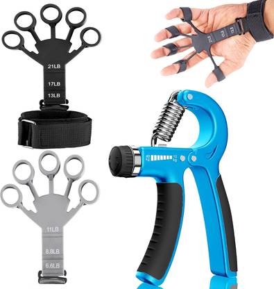 AJRO DEAL Adjustable Finger Extensor for Forearm Exercise, Strength ...