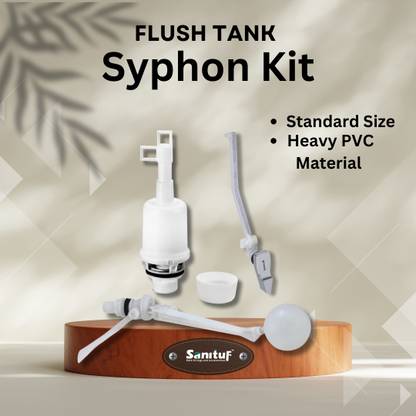 Sanituf Flush Tank Syphon Kit Full Set || Flush Tank Cistern Kit ...