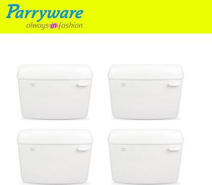 Parryware Slimline Single Flush Cistern set of 4 pic 0033 Side Handle ...