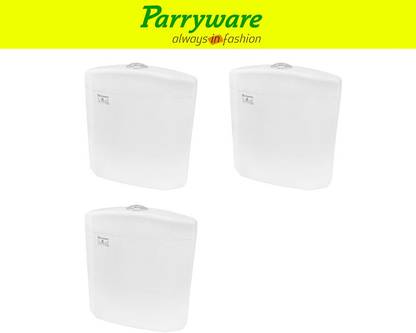 Parryware Hexa Dual Flush Cistern set of 3 pic 003 Dual Flush Tank ...